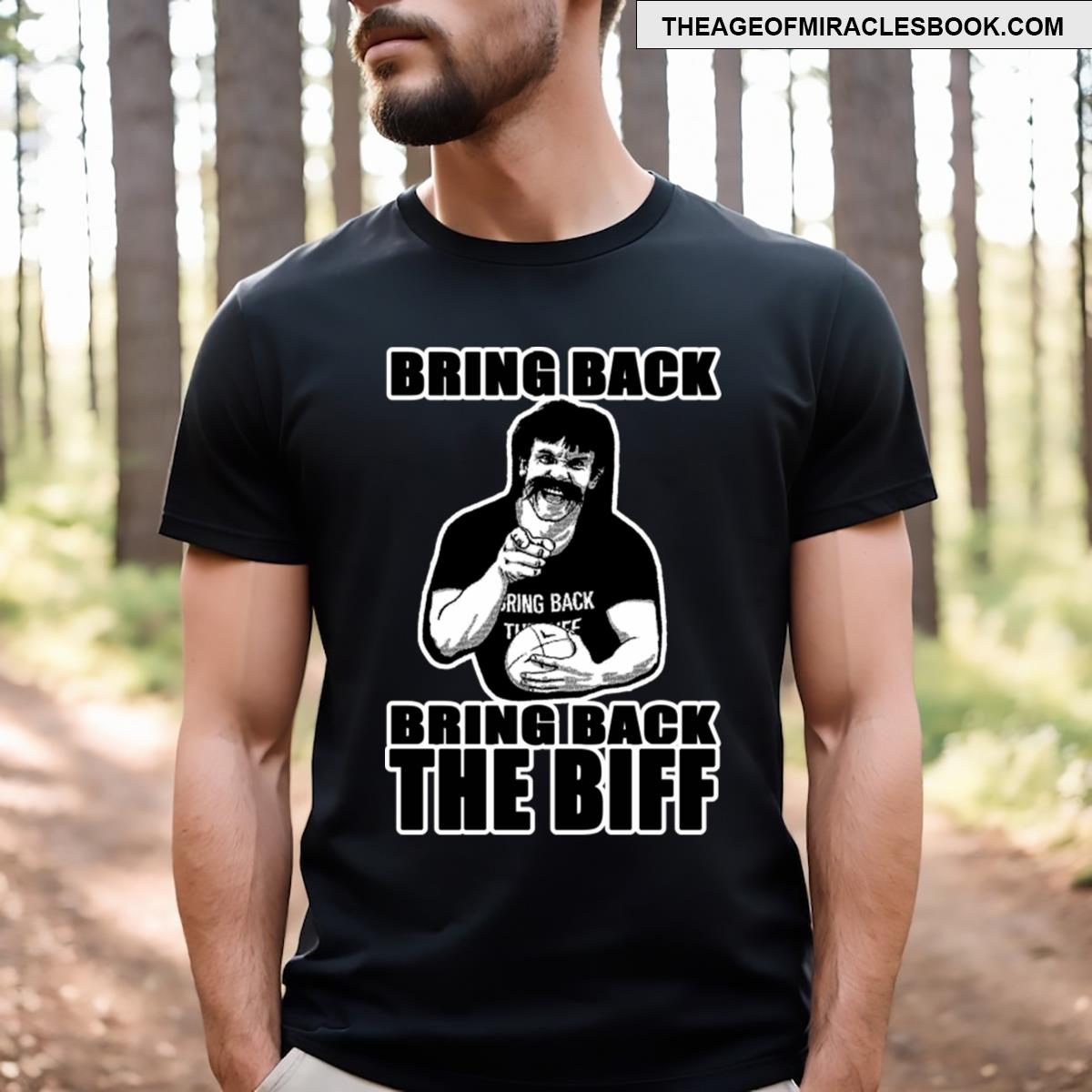 Og Footy Reg Reagan Bring Back Bring Back The Biff! T-shirt
