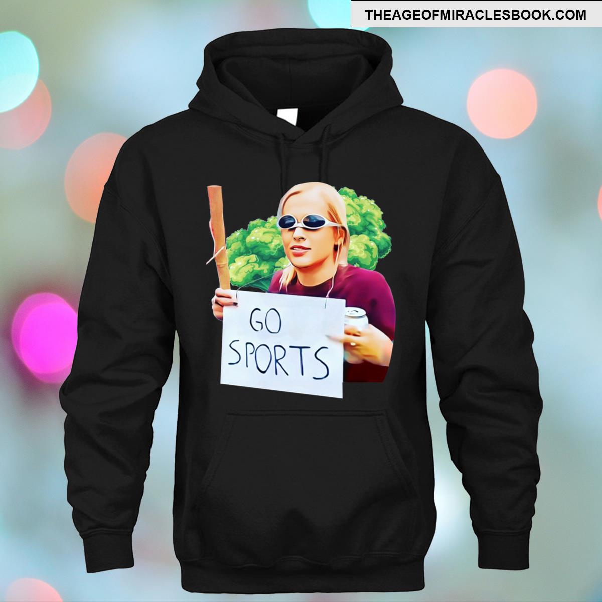 Go Sports Girl Meme T-shirt