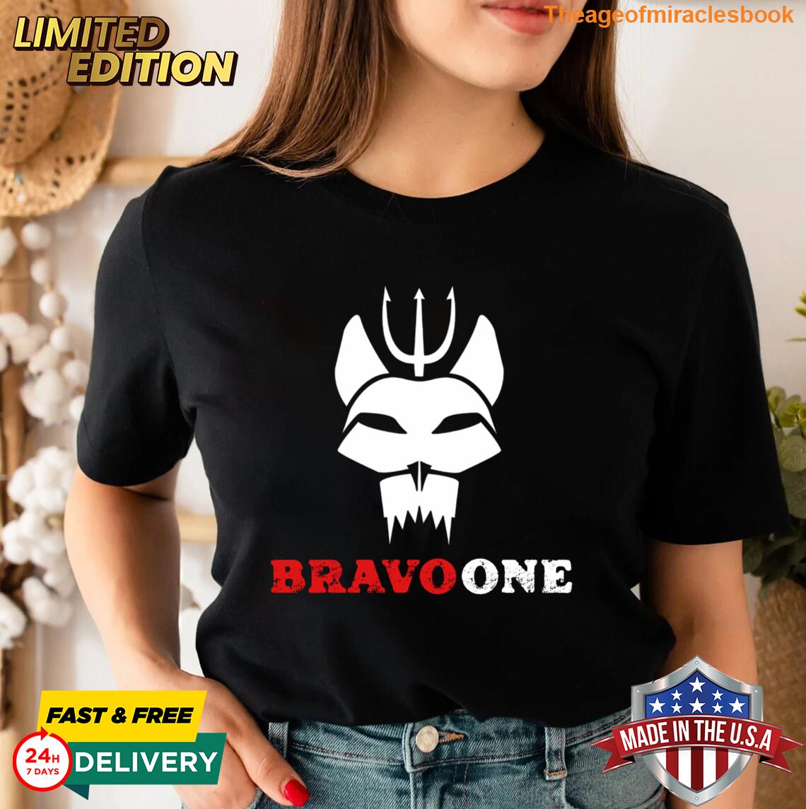 Bravo One Navy Team T-shirt