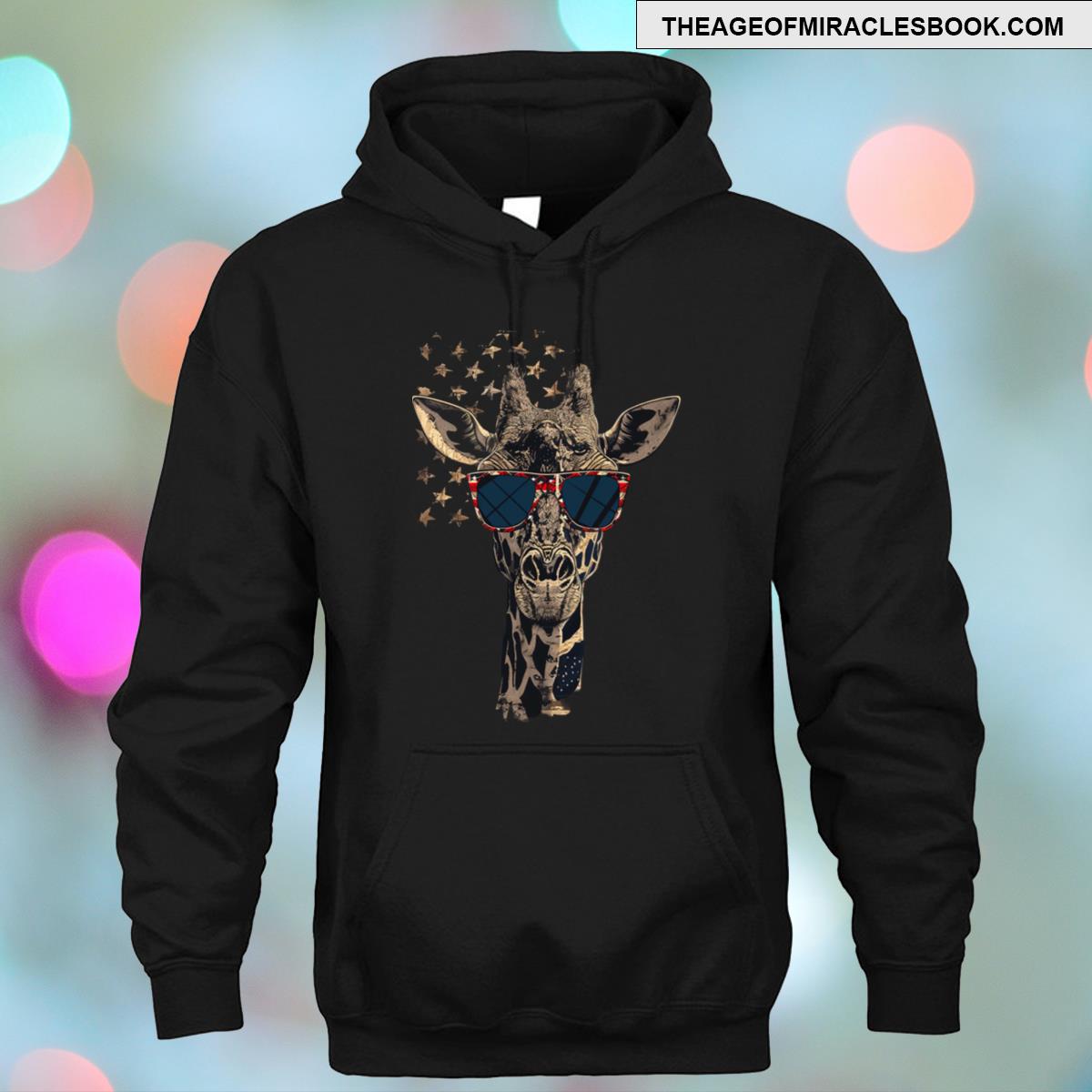 Fashionable Giraffe Clothing Trends T-shirt