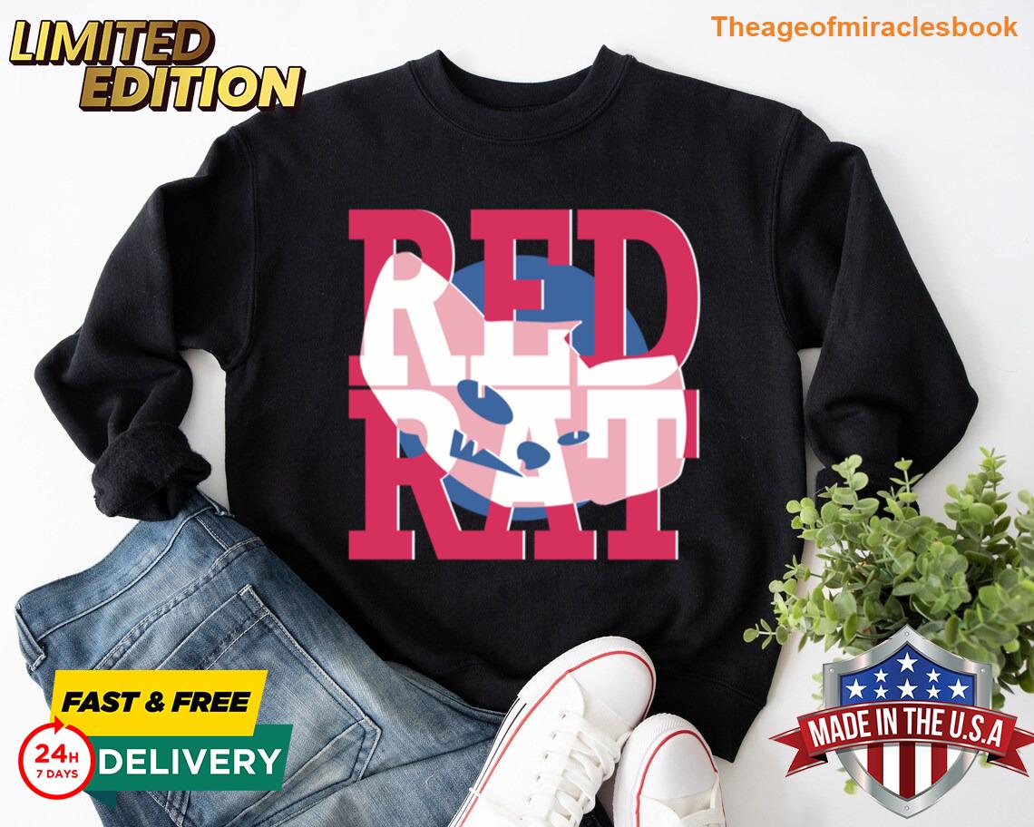 Red Rat Blue T-shirt