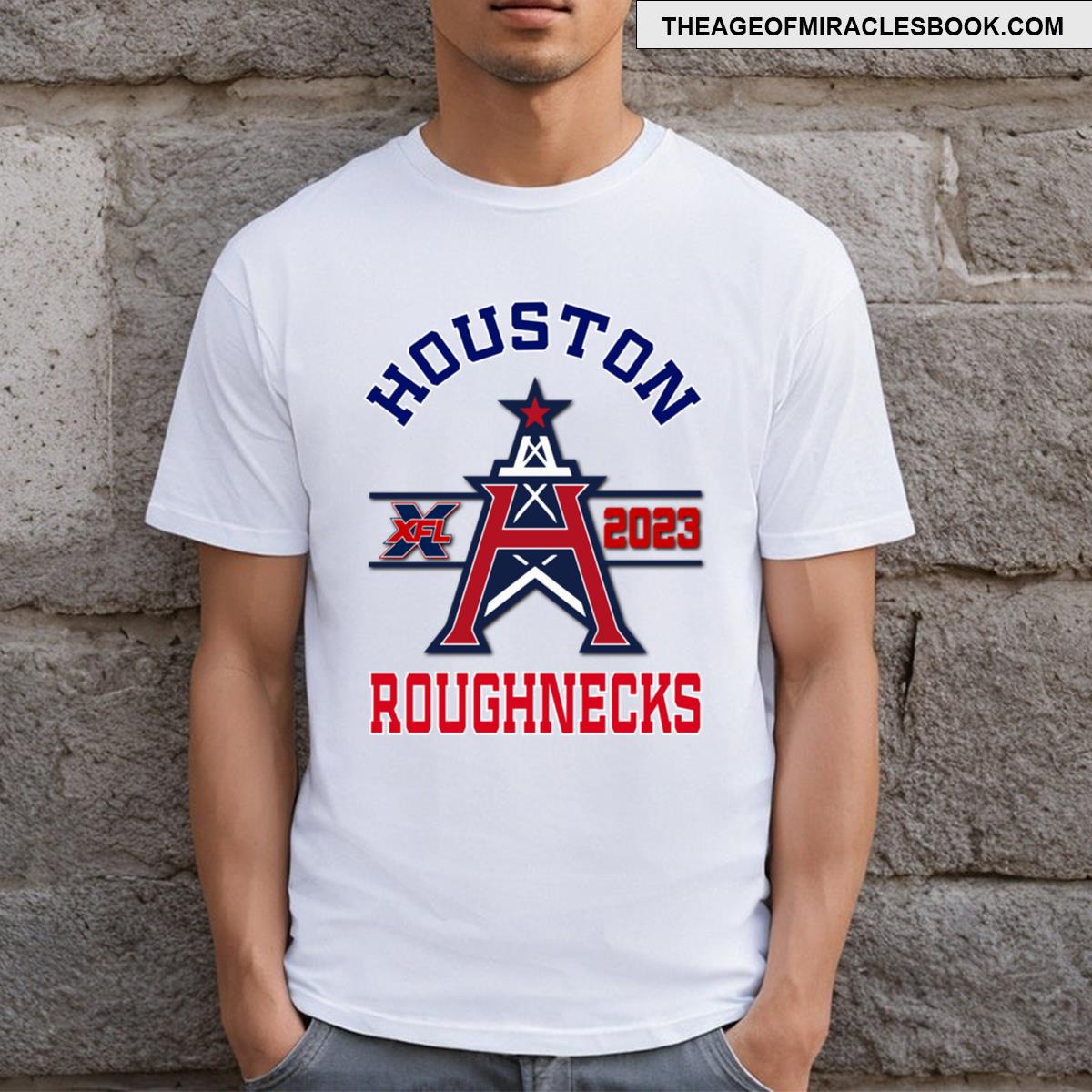 Houston Roughnecks 2023 Xfl T-shirt