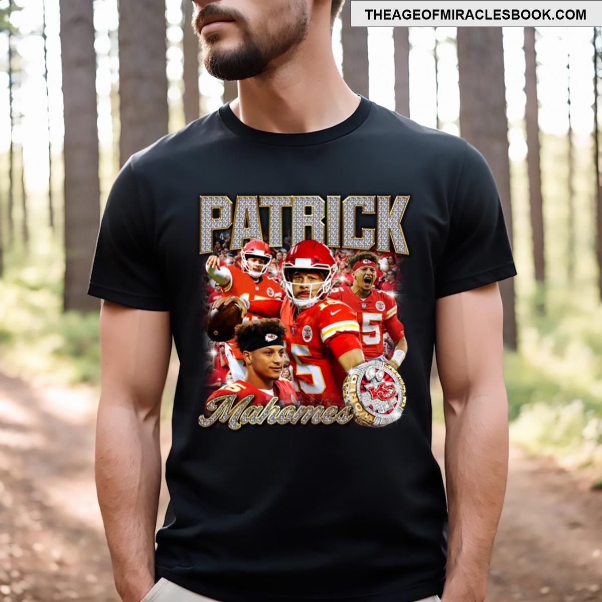 Patrick Mahomes Collage T-shirt