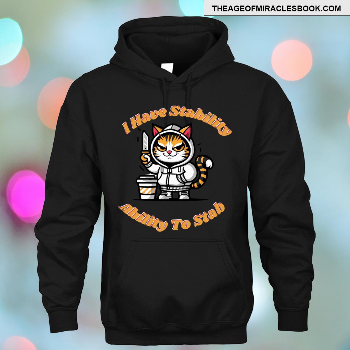 I Have Stability Ability To Stab Funny Cat Essential T-shirt