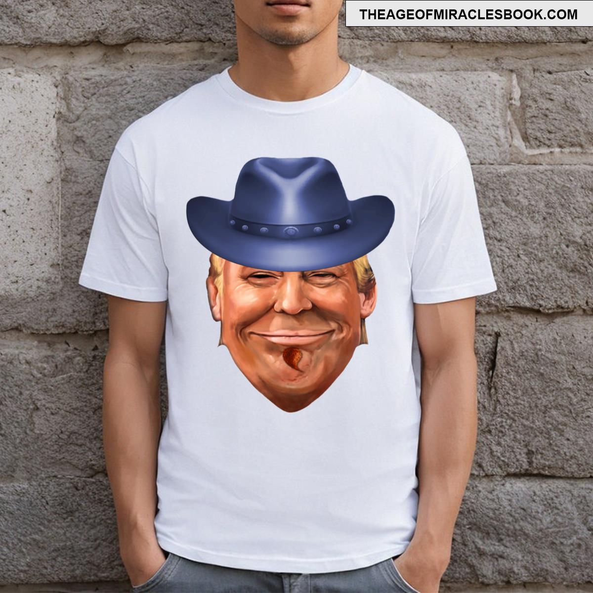 Funny Donald Trump Cartoon Graphic T-shirt