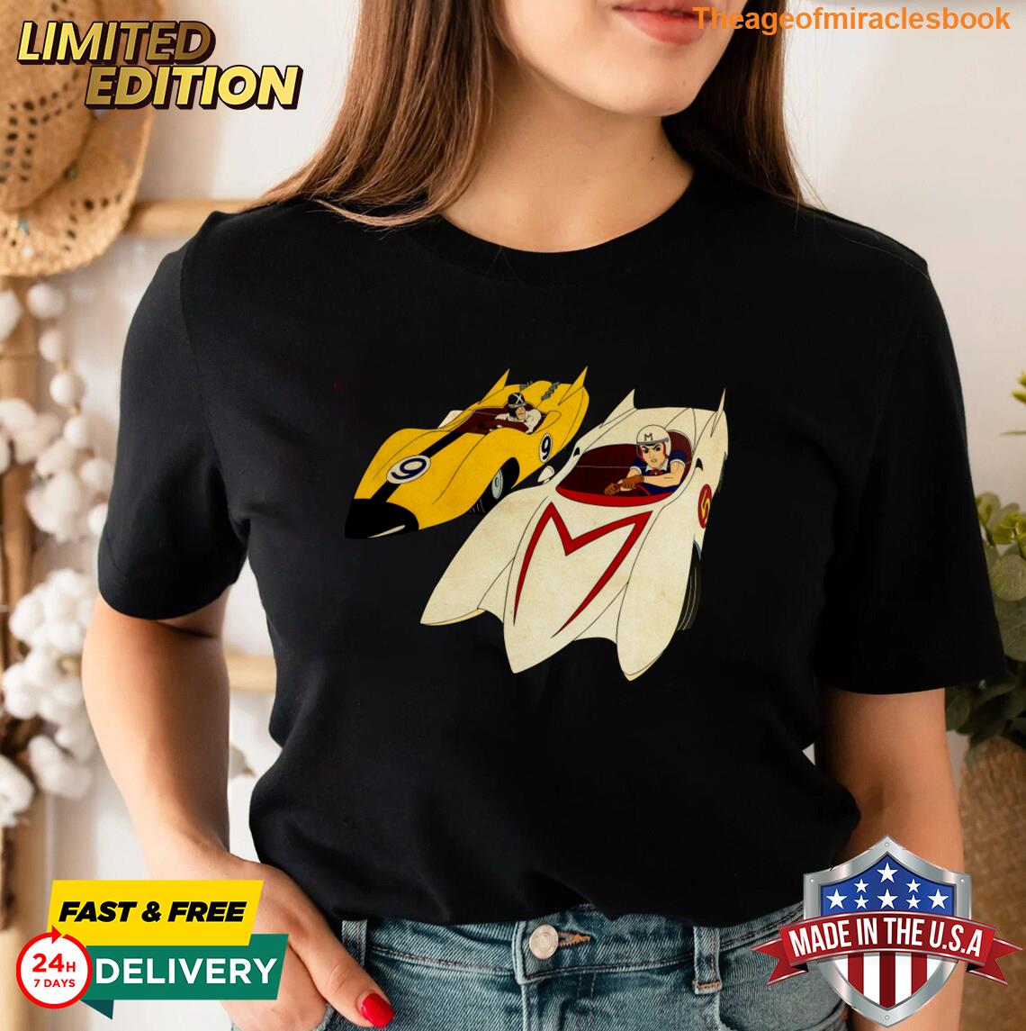 Vintage Speed Racer Fight T-shirt