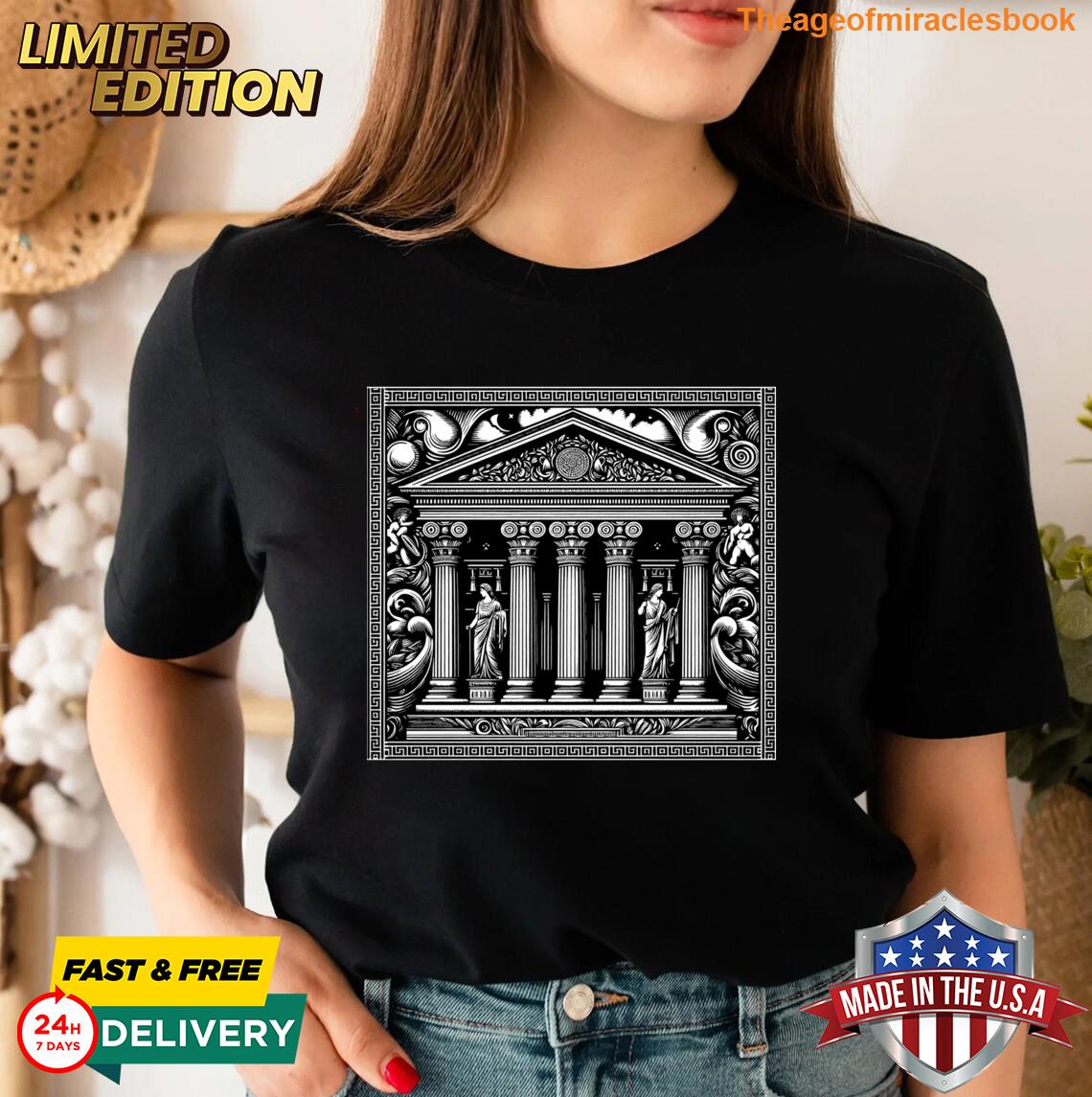 Greek Temple T-shirt