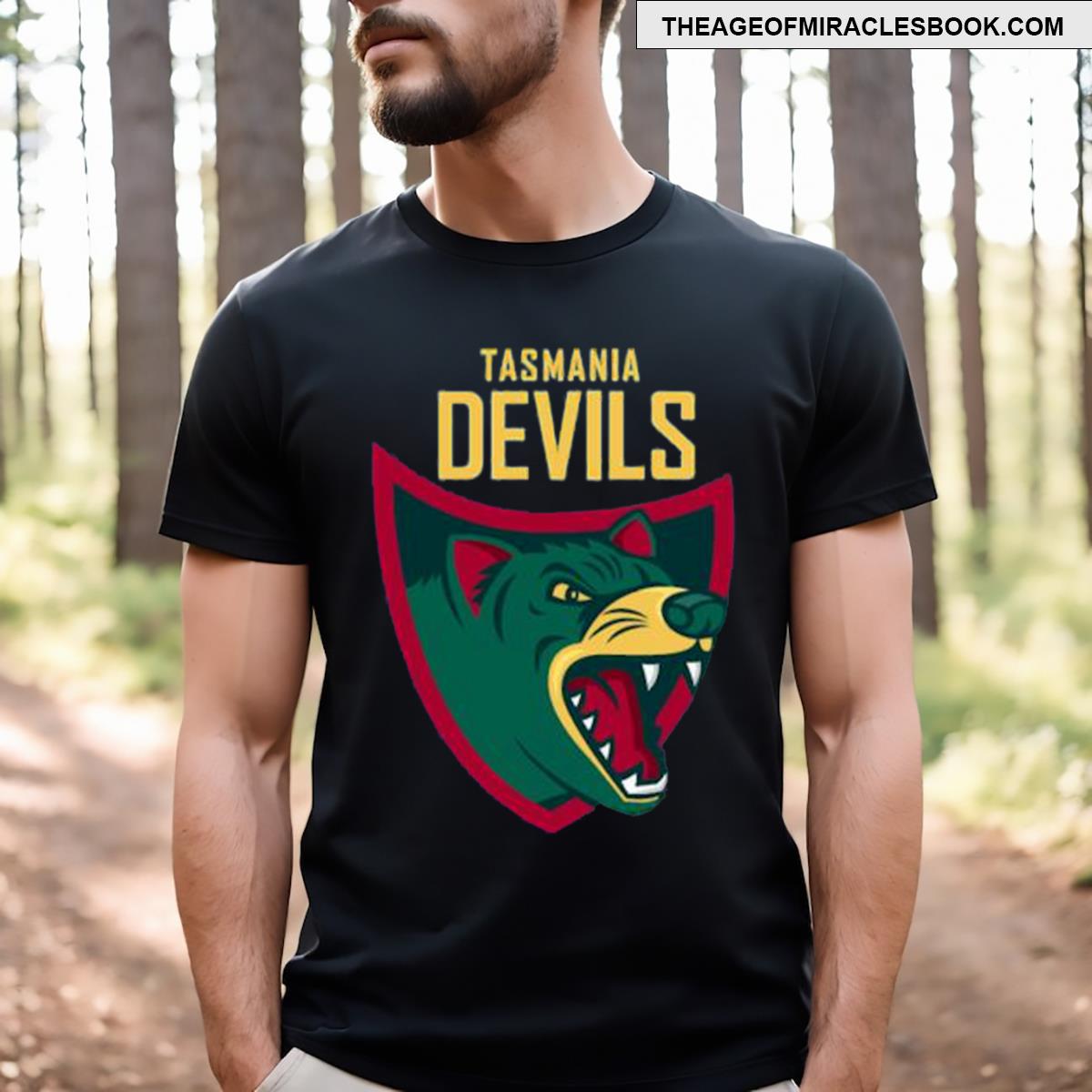 Tasmanian Devils Football Club Afl Australian Football T-shirt