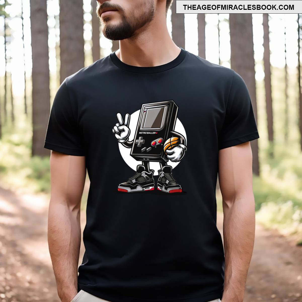 Retro Baller 4 T-shirt