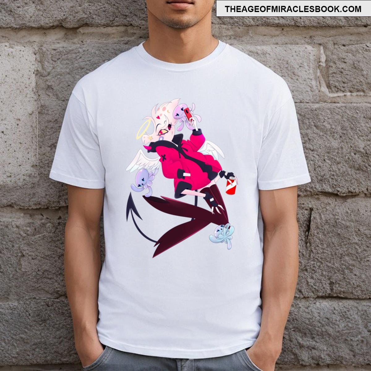 Angel Dust Hazbin Hotel T-shirt