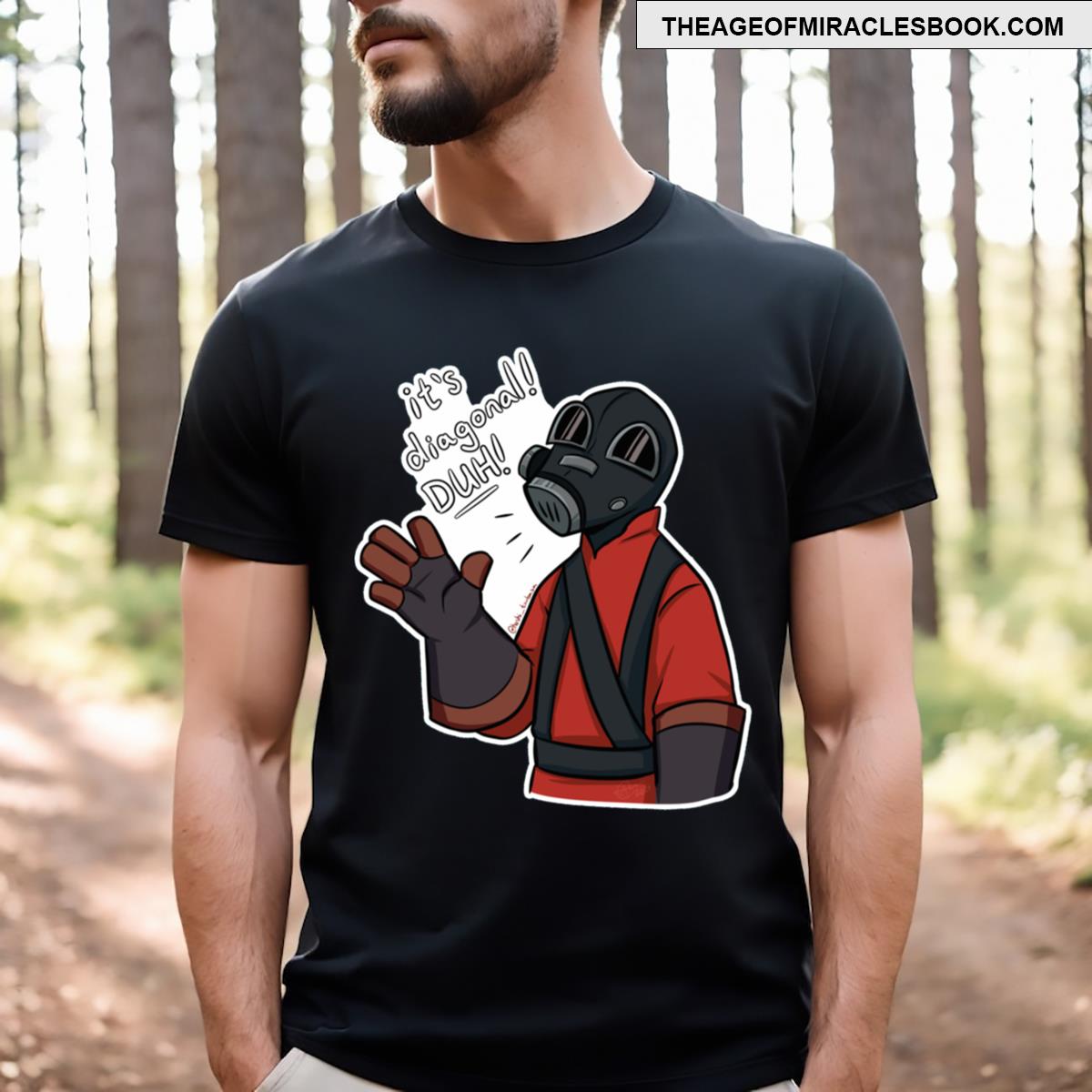 It\'s Diagonal! Active T-shirt