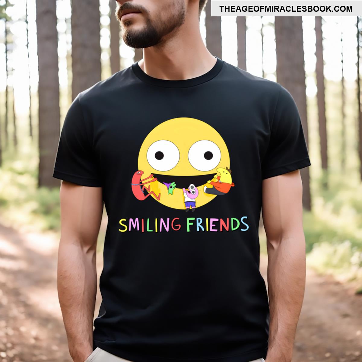 Smiling Friends Logo T-shirt