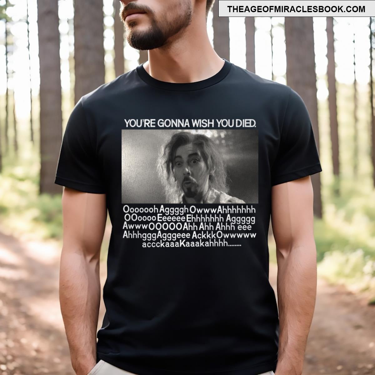 Amilyn Vampire Death Scene T-shirt