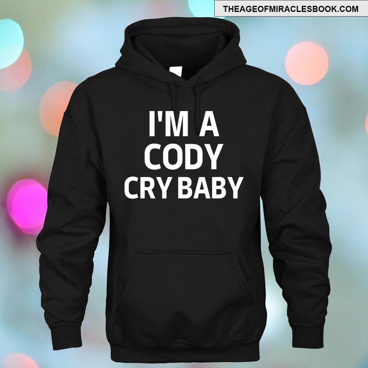 Cody Cry Baby Rhodes Cry Baby Wrestling T-shirt