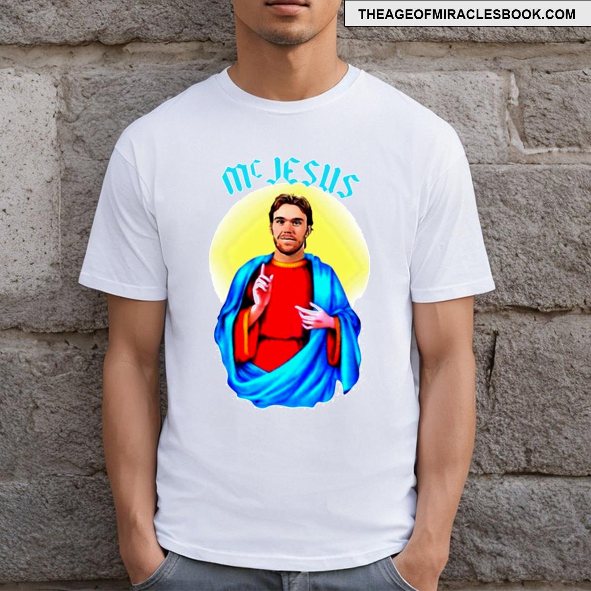 Mcjesus Hockey T-shirt