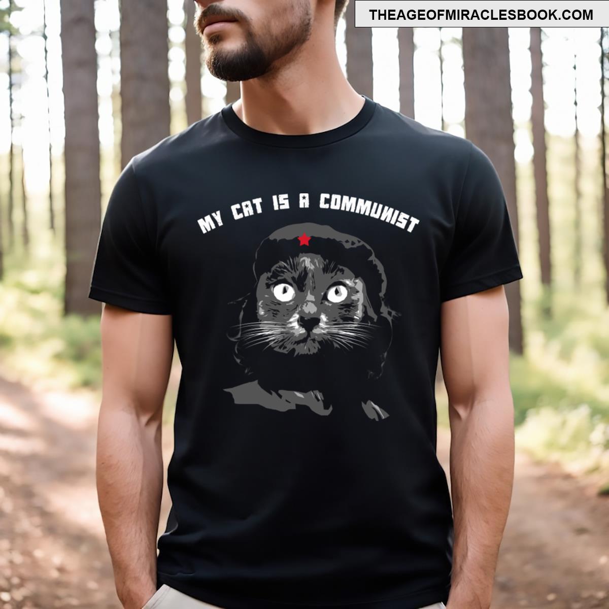 My Cat Is A Communist T-shirt