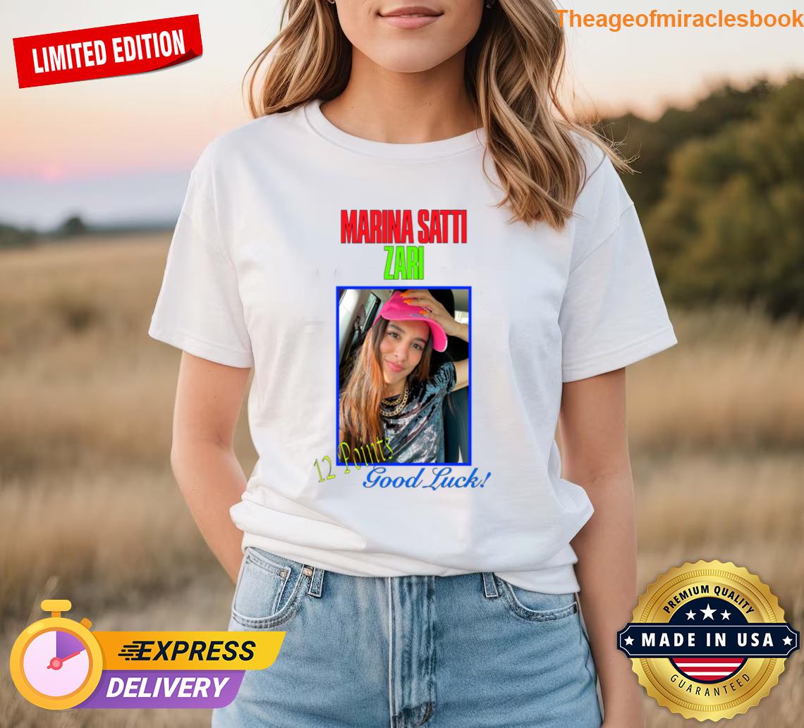 Marina Satti Zari Eurovision Song Contest 2024 Greece Merch T-shirt