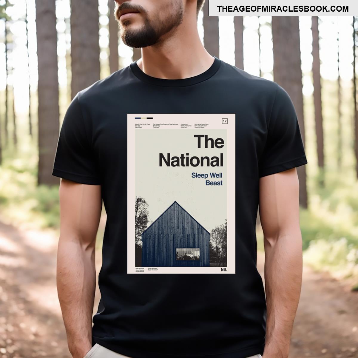 The National Sleep Well Beast T-shirt