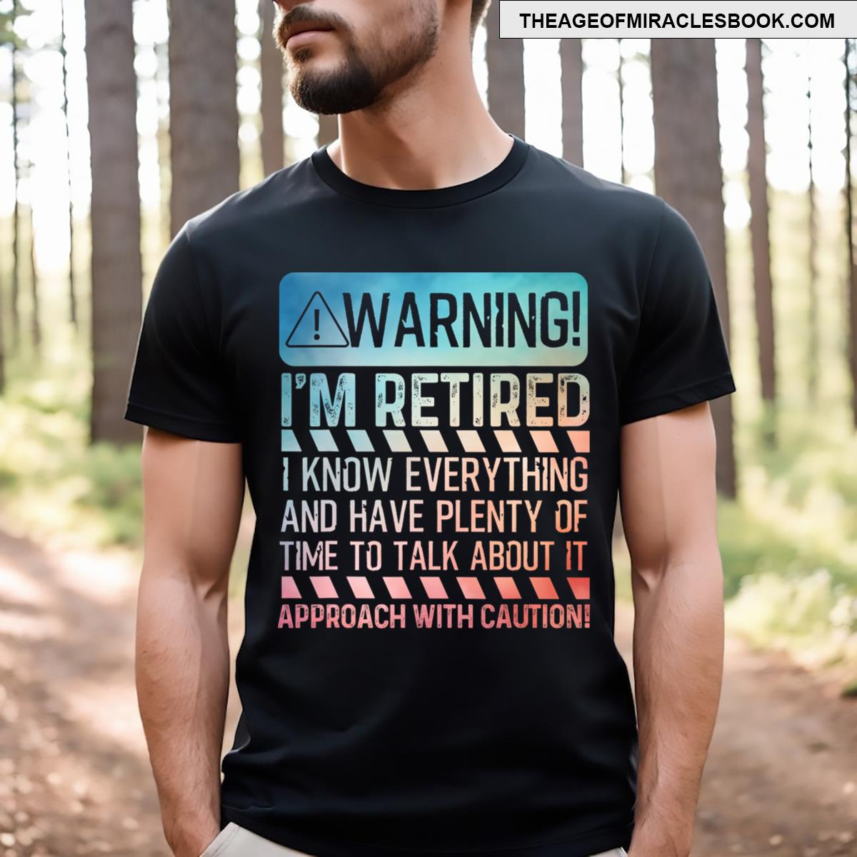 Retirement Design For Men Retiree Retired Retirement T-shirt