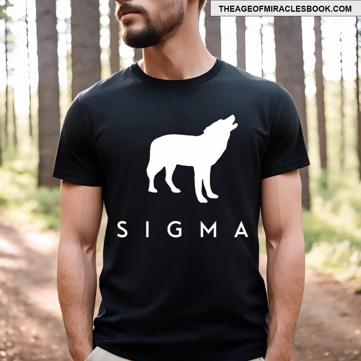 Sigma Male Lone Individualist Wolf T-shirt