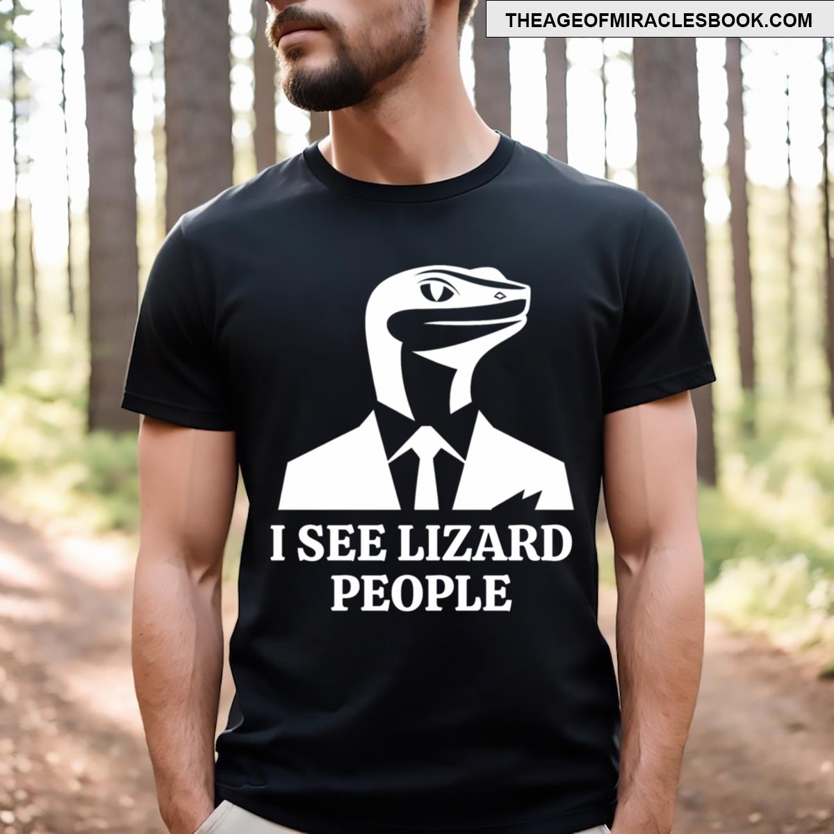 I See Lizard People Essential T-shirt