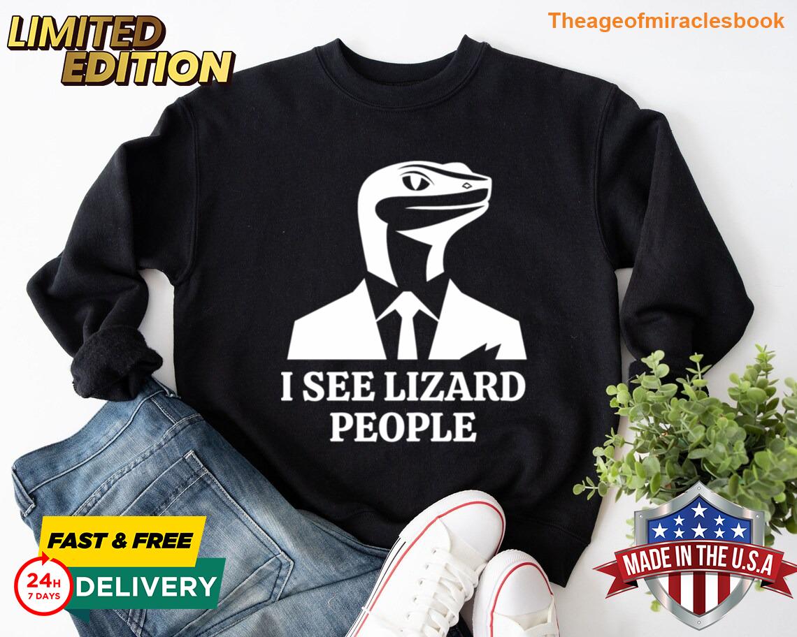 I See Lizard People Essential T-shirt