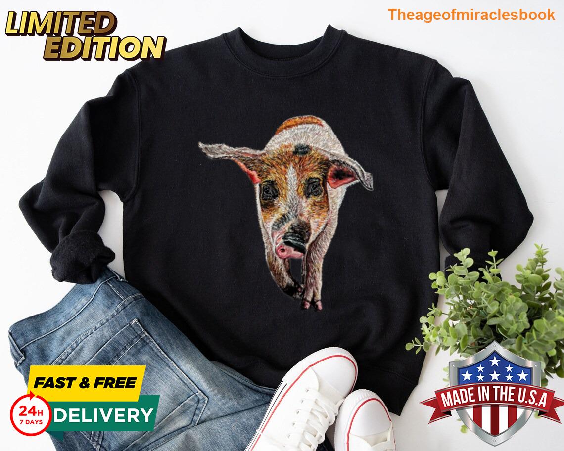Fia The Rescued Pig T-shirt