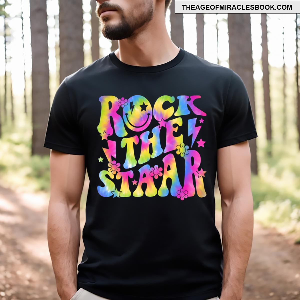 Rock The Staar Rock The Test Test Day Teachers Motivational T-shirt