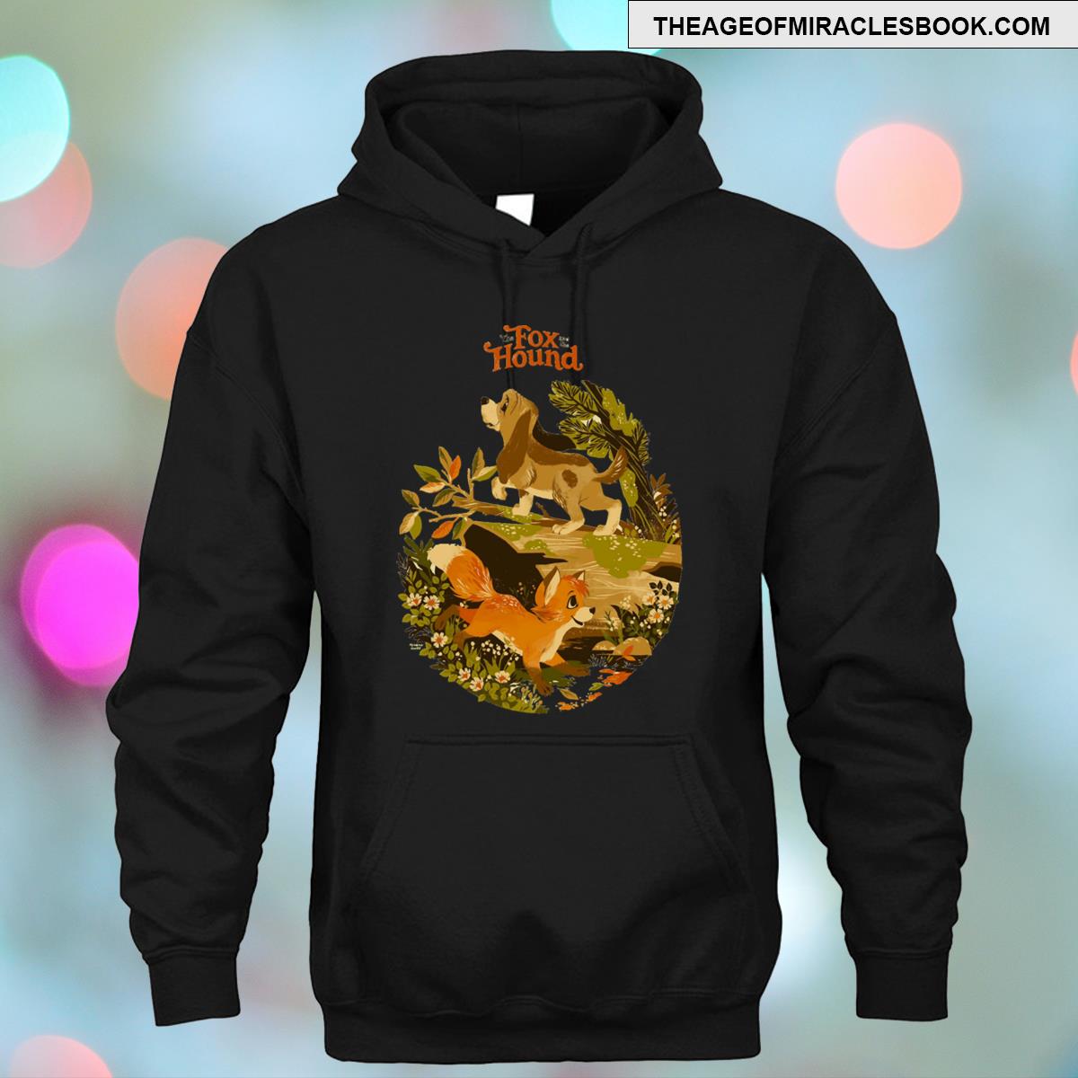 Cartoon Fox And Hound Cute Merch Essential T-shirt