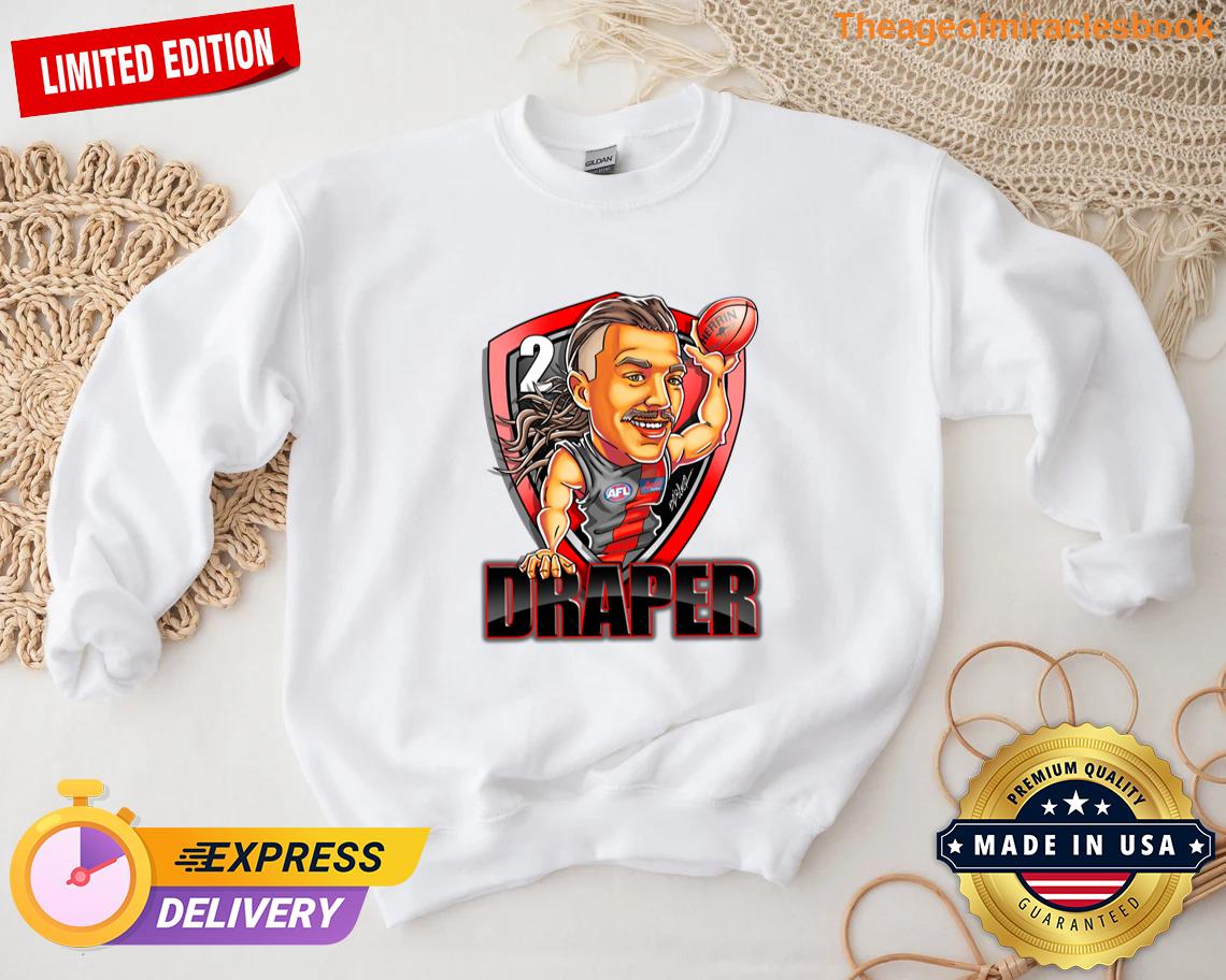 Sam Draper Cartoon Football T-shirt