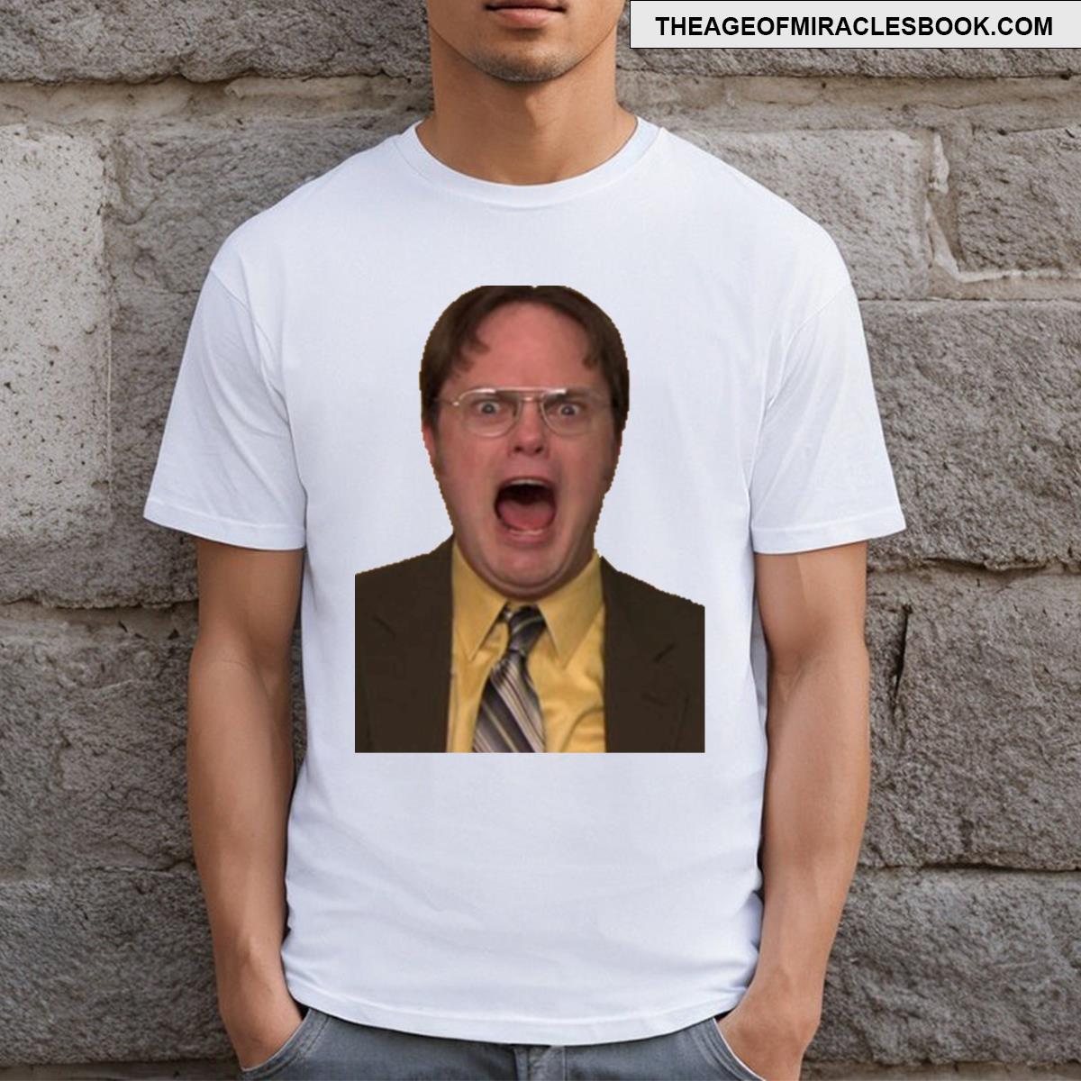 Dwight Schrute Screaming T-shirt