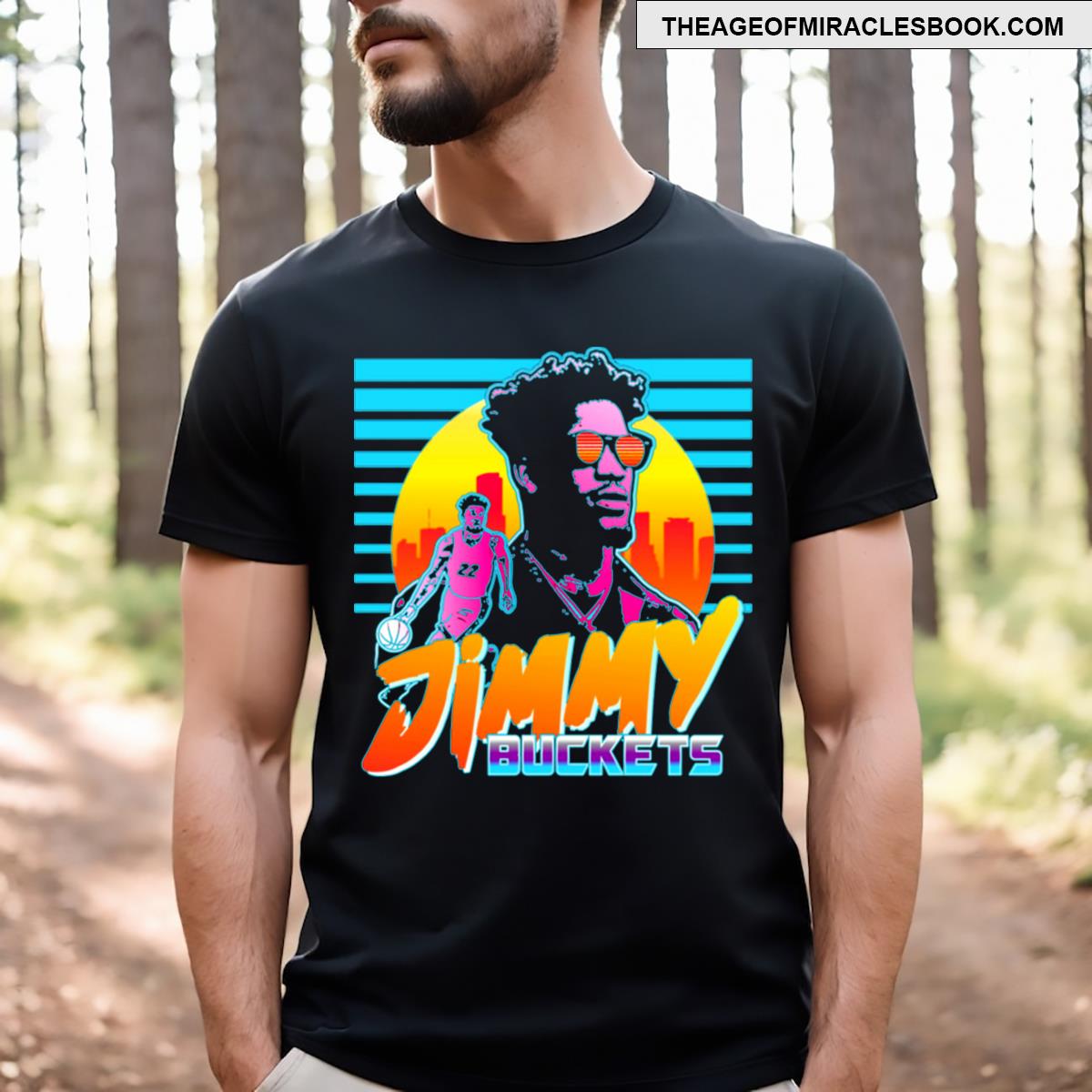 Jimmy Buckets Retro T-shirt