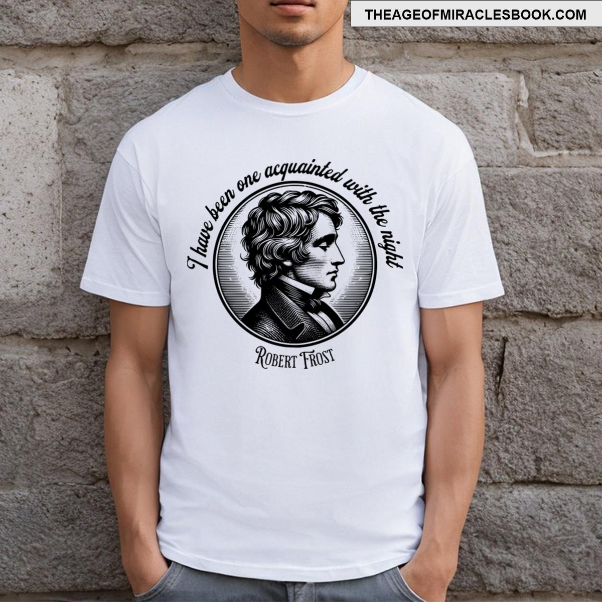 Poet Robert Frost T-shirt