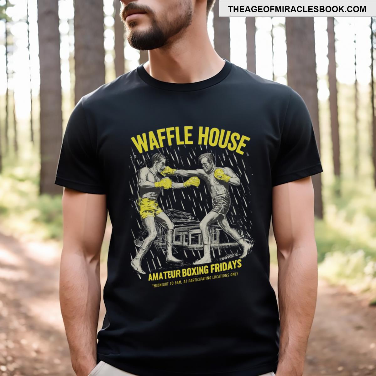 Amateur Boxing Night At Waffle House T-shirt