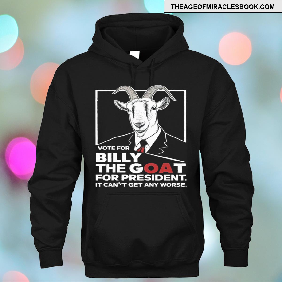 Billy The Goat For President T-shirt