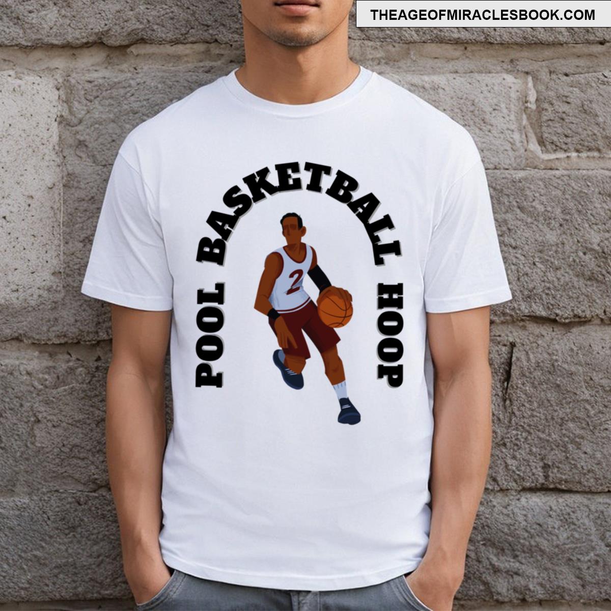 Pool Basketball Hoop T-shirt