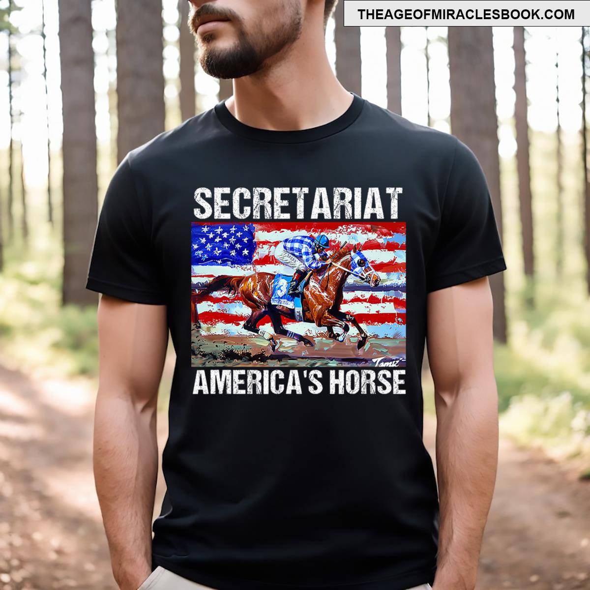Secretariat America\'s Horse T-shirt