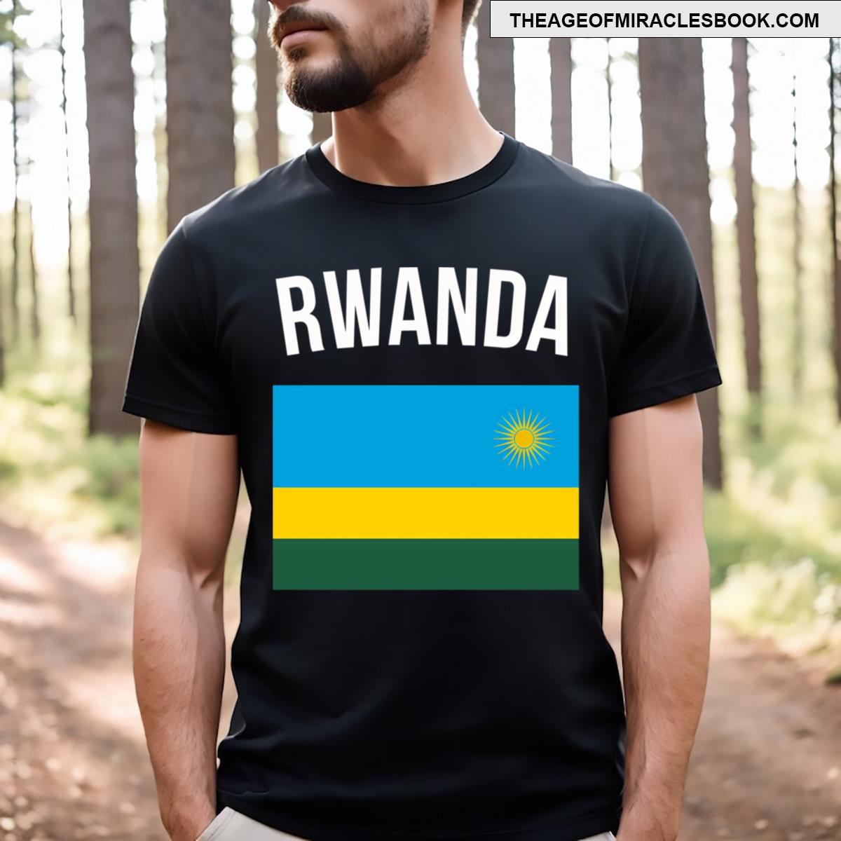 Rwanda Flag Rwandan Rwanda T-shirt