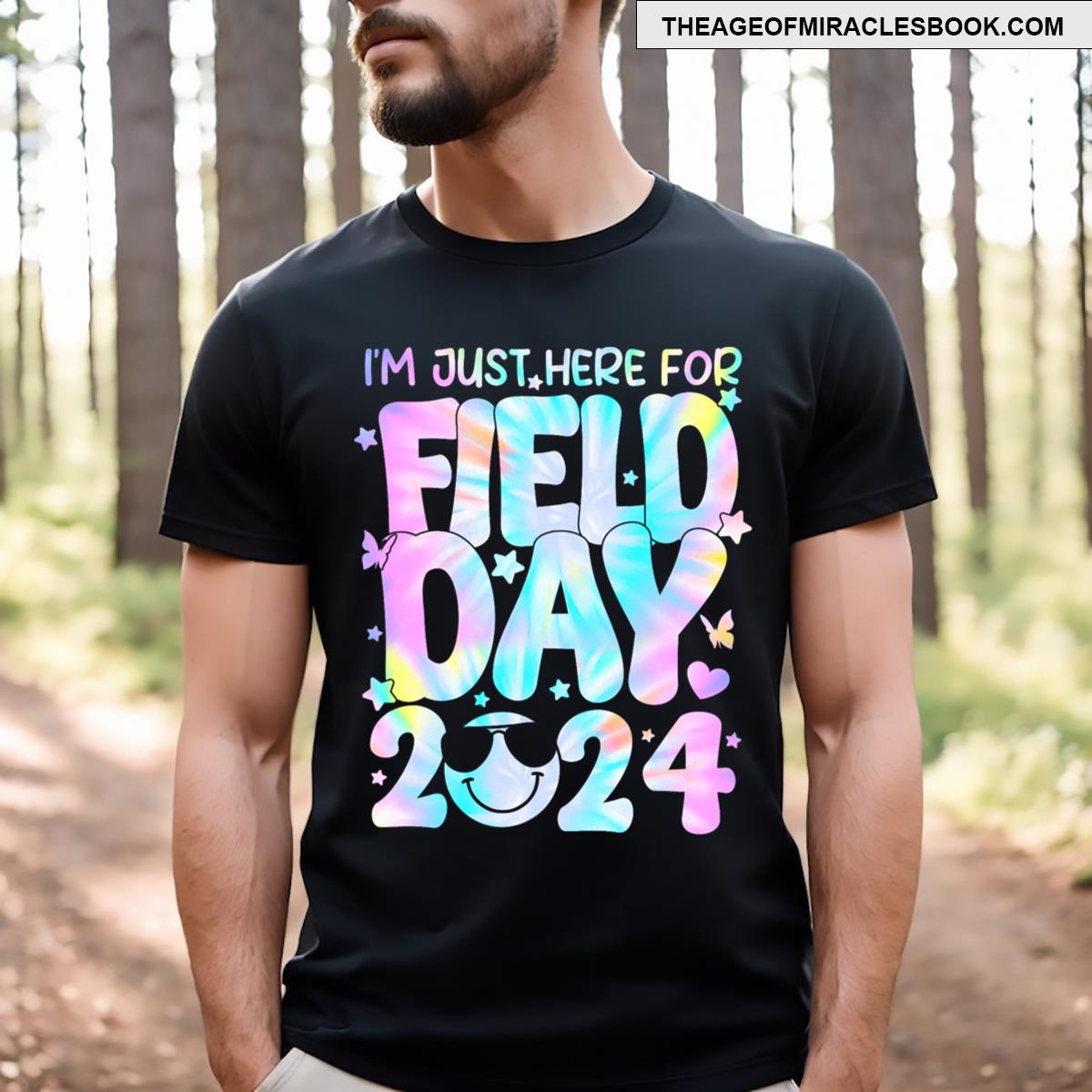 I\'m Just Here For Field Day For Teacher Kids Field Day 2024 T-shirt
