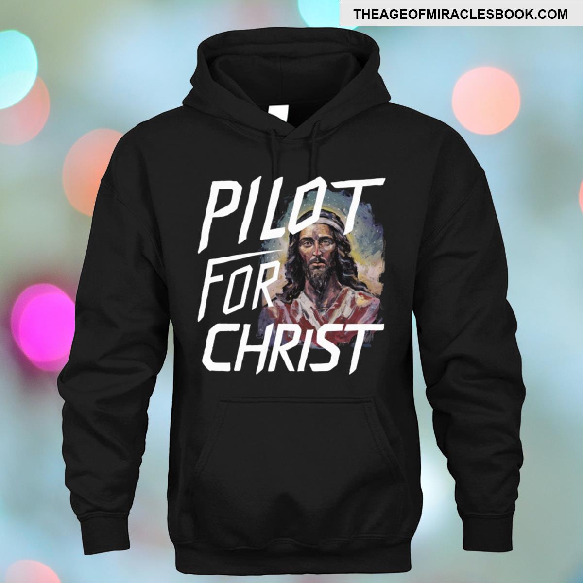 Jesus Pilot Pilot For Christ Funny T-shirt
