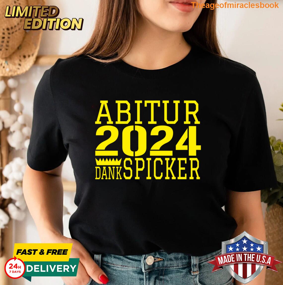 Abitur With Cheat Sheet Gift Idea T-shirt