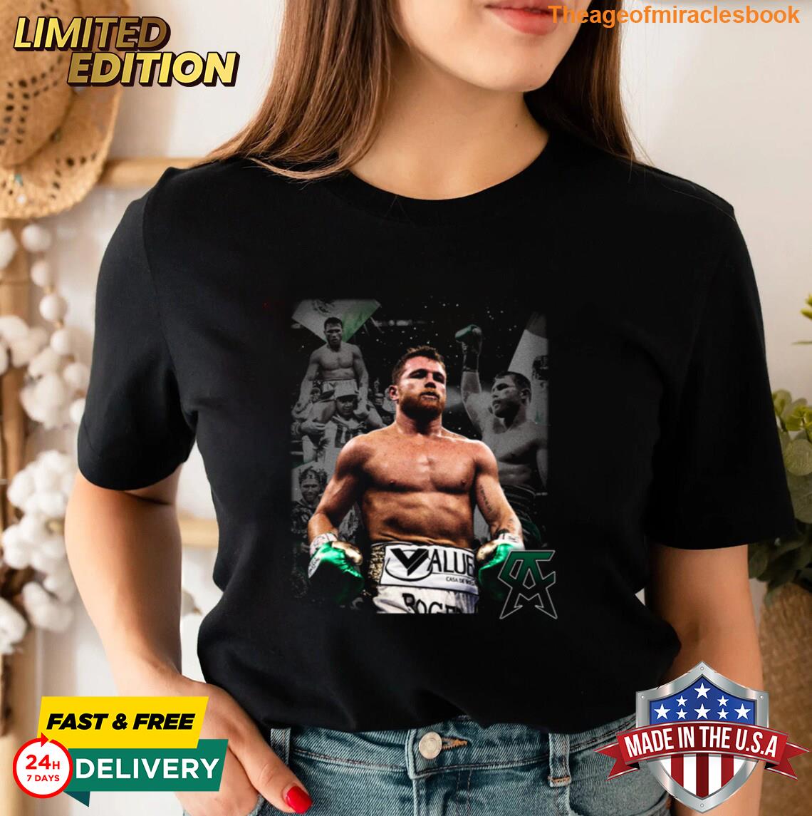 Canelo Alvarez Retro T-shirt