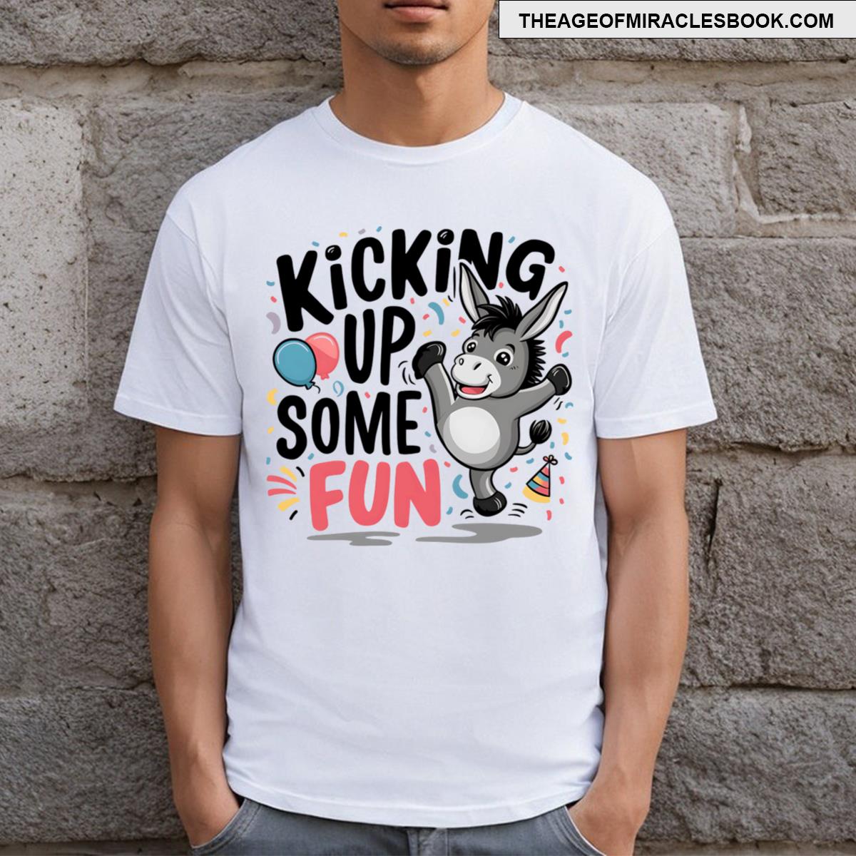 Kicking Up Some Fun T-shirt