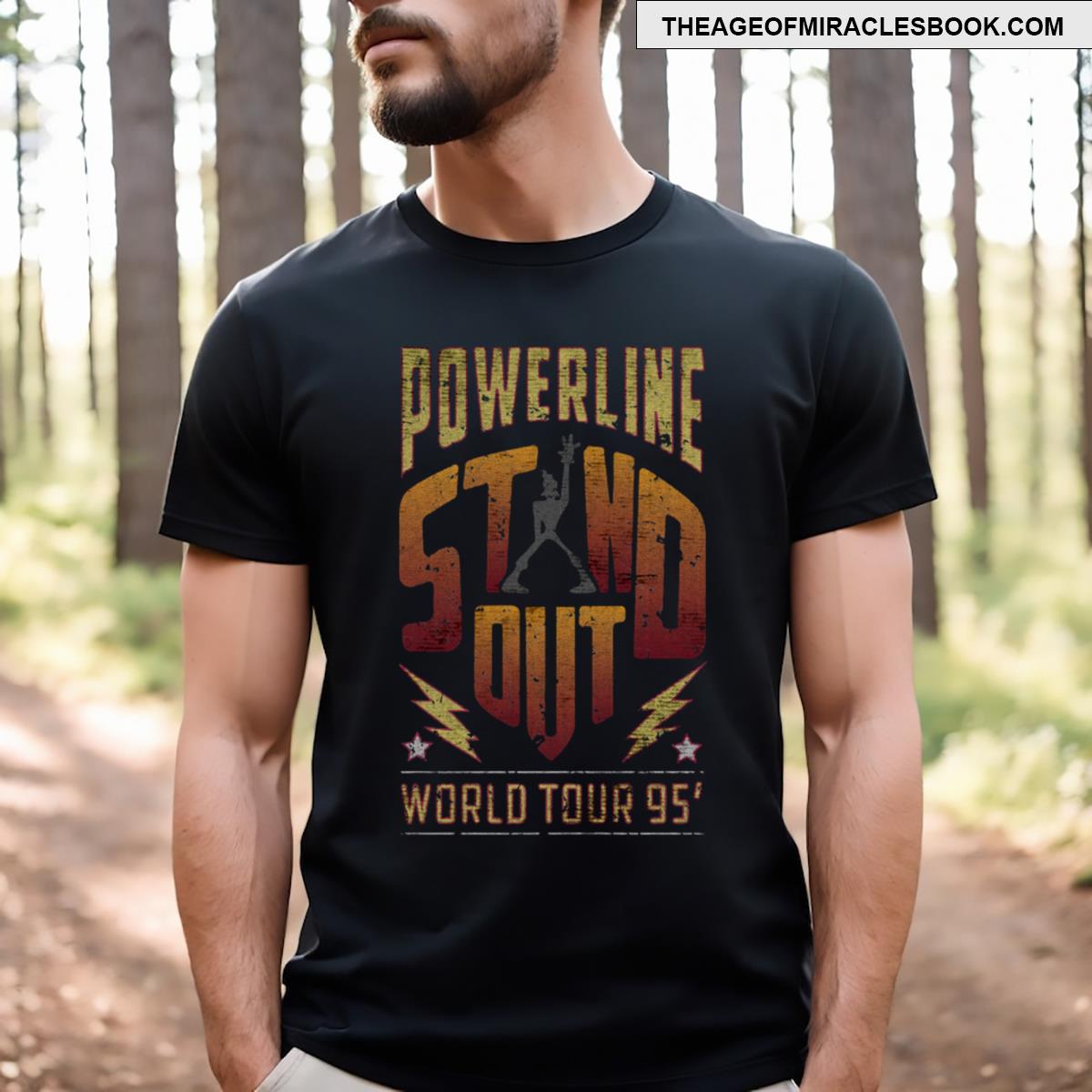 Powerline Stand Out World Tour 95 T-shirt