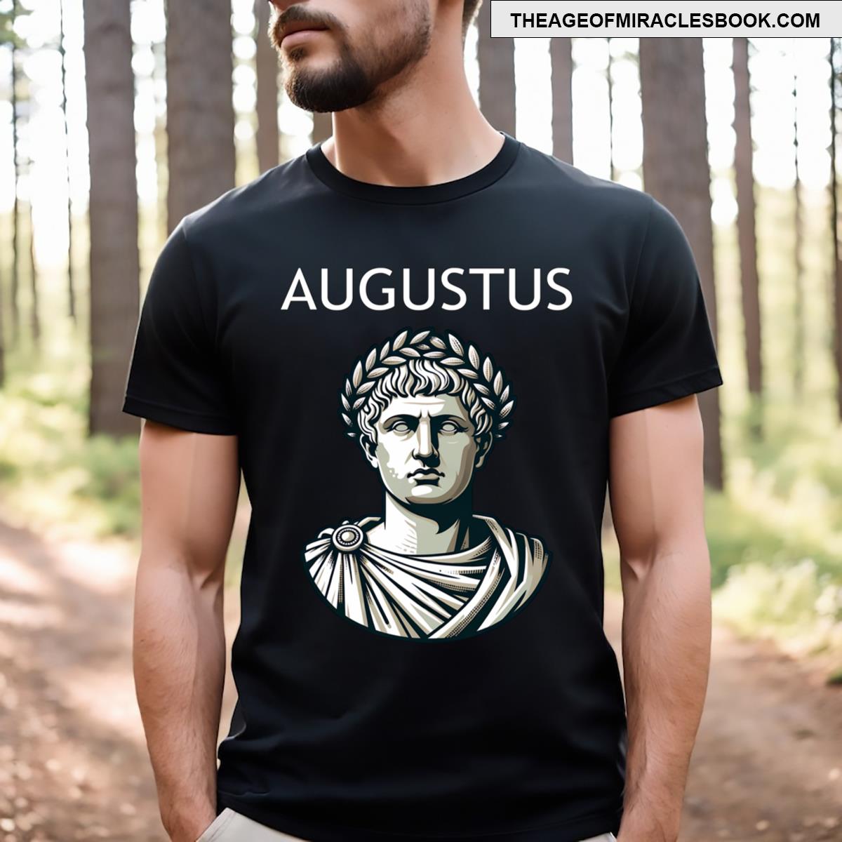 Augustus First Emperor Of Rome Ancient Roman History T-shirt