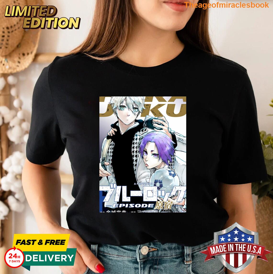 Blue Lock Episode Nagi Cover Image T-shirt