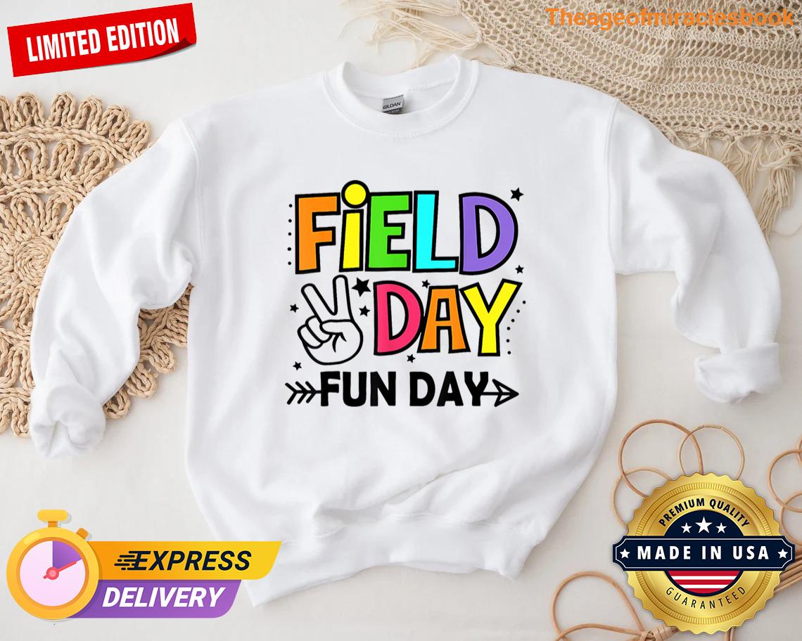 Field Day Fun Day Funny For Teacher Kids Field Day 2024 T-shirt
