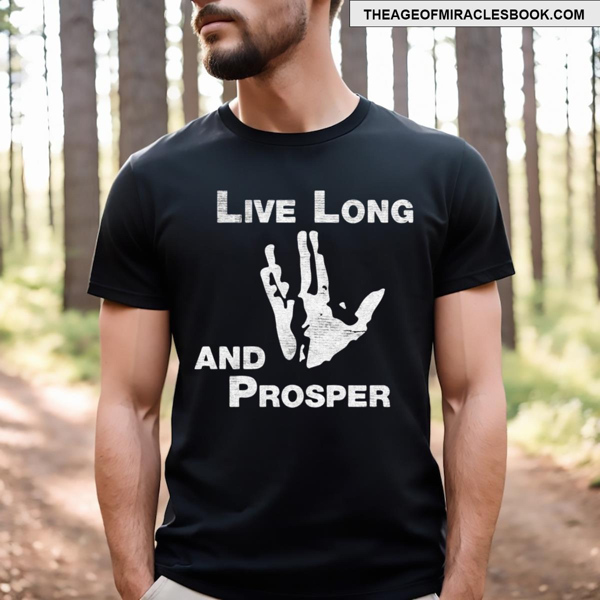 Live Long And Prosper Vulcan T-shirt