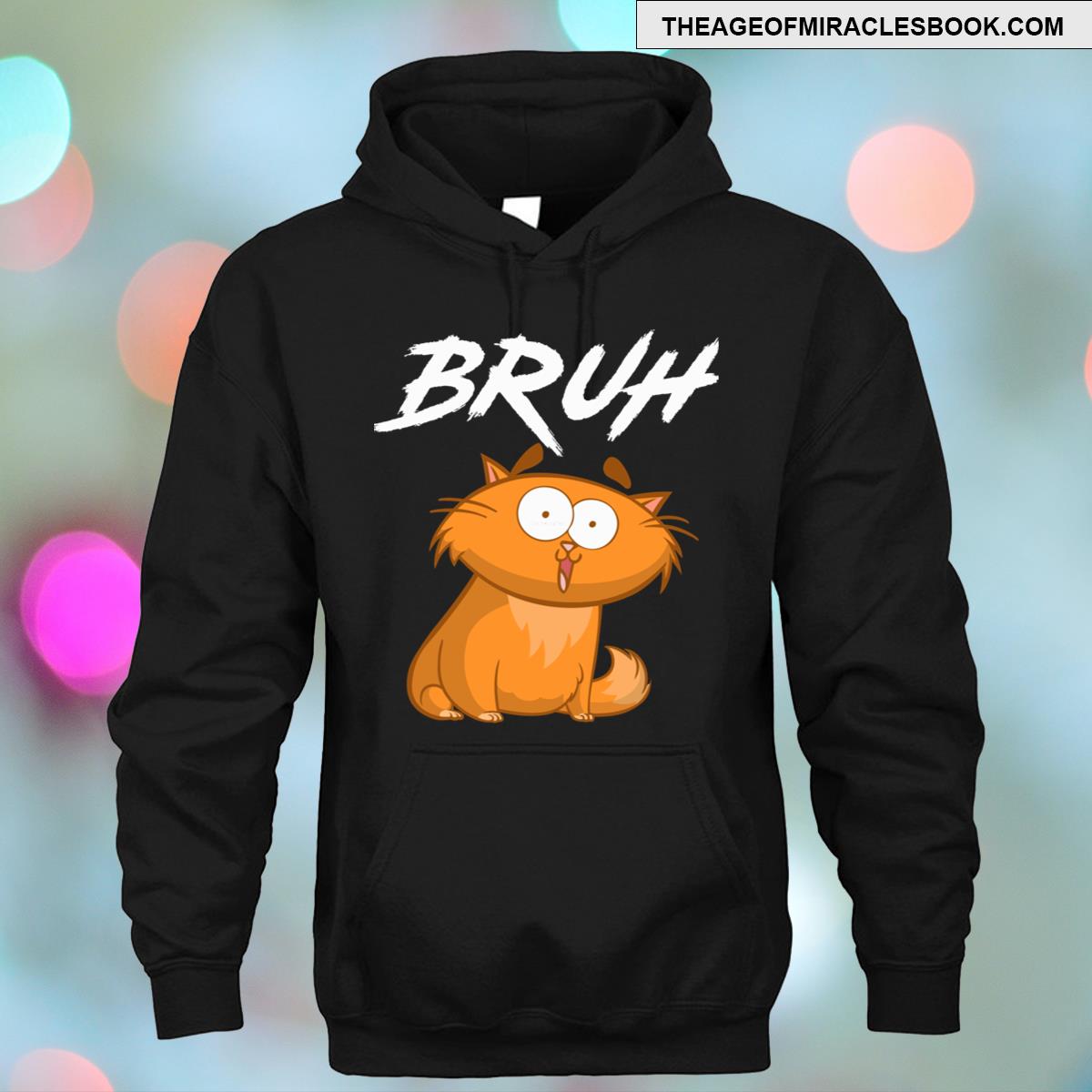 Bruh Meme Funny Saying Brother Greeting Teens Boys Bruh Cat Essential T ...