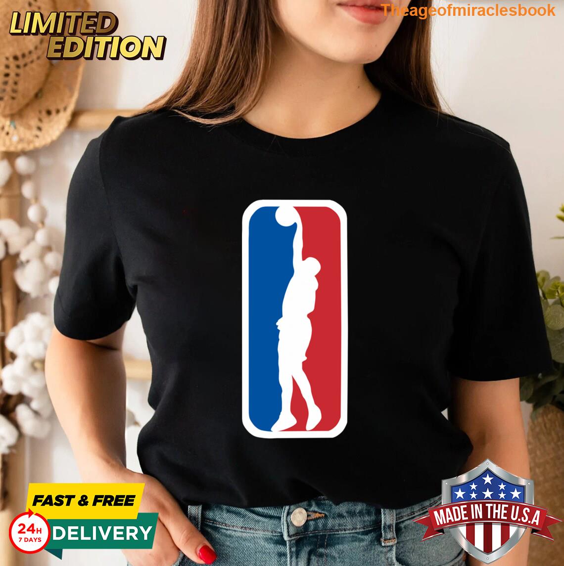 Edited Nba Logo T-shirt